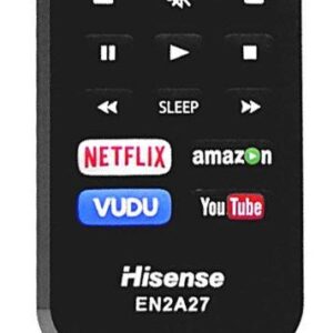 Hisense EN2A27 LED TV Remote Control 55H6B (Renewed)