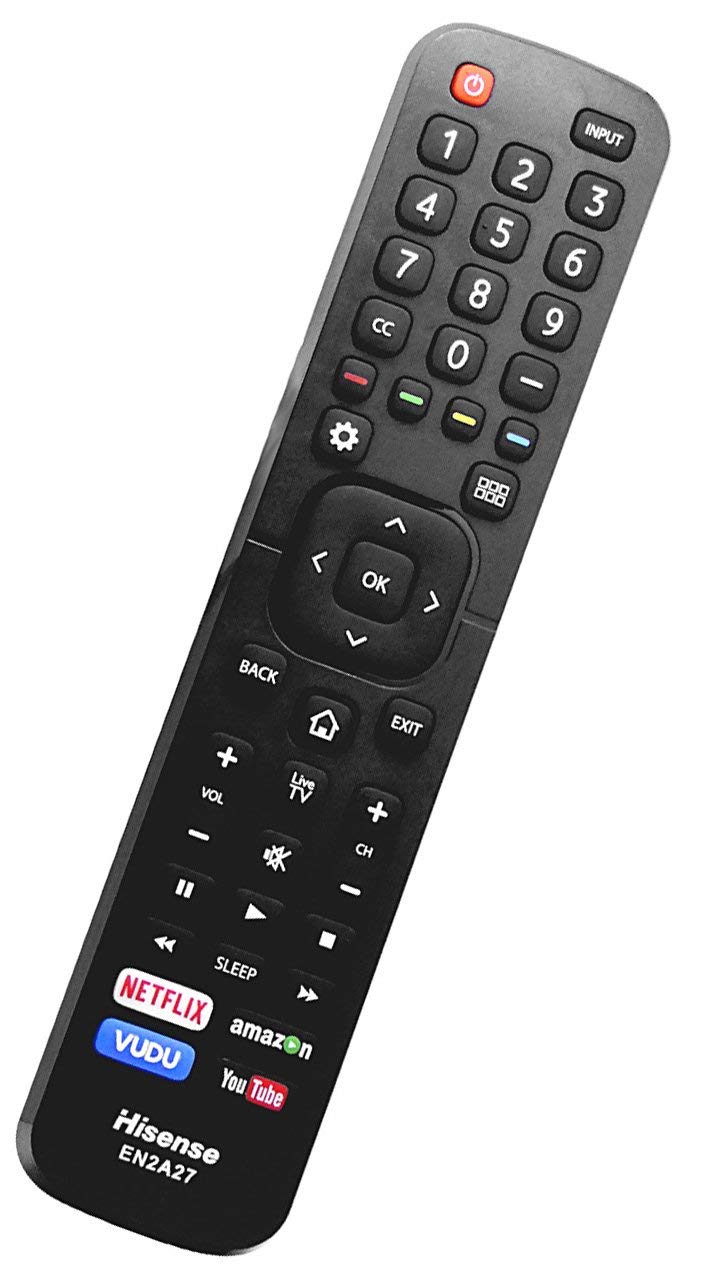 Hisense EN2A27 LED TV Remote Control 55H6B (Renewed)