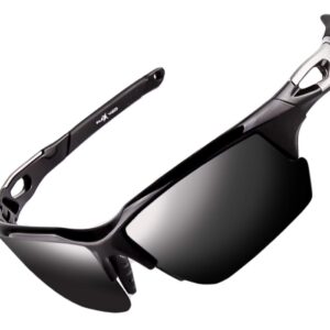 FLEX V2- Polarized Sunglasses for Men Women & Teens. Ultra Tough & Lightweight Frame, HD lens Sports Sunglasses for Cycling Running Fishing