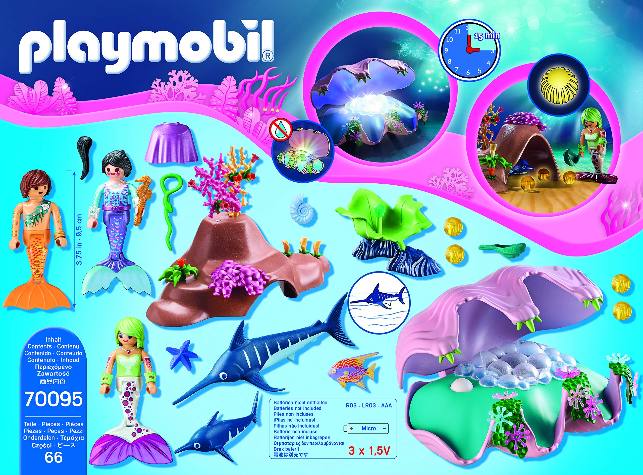 Playmobil Mermaid Pearl Shell Nightlight