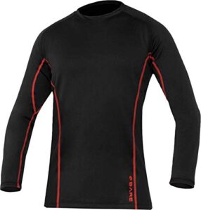 bare ultrawarmth base layer top, mens, black - m