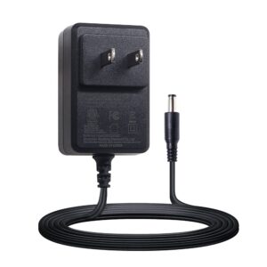 sonicake 9v dc 1a power supply adapter for piano keyboard and guitar effects pedal center negative