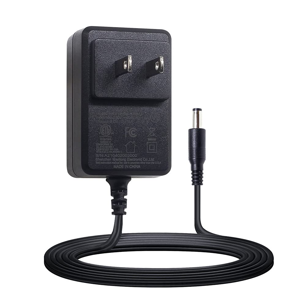 SONICAKE 9V DC 1A Power Supply Adapter for Piano Keyboard and Guitar Effects Pedal Center Negative