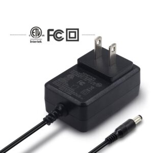 SONICAKE 9V DC 1A Power Supply Adapter for Piano Keyboard and Guitar Effects Pedal Center Negative