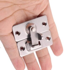 Small 90 degree right angle door lock latch latch bolt lock cam lock door and window push-pull lock rod bolt barn push-pull door lock