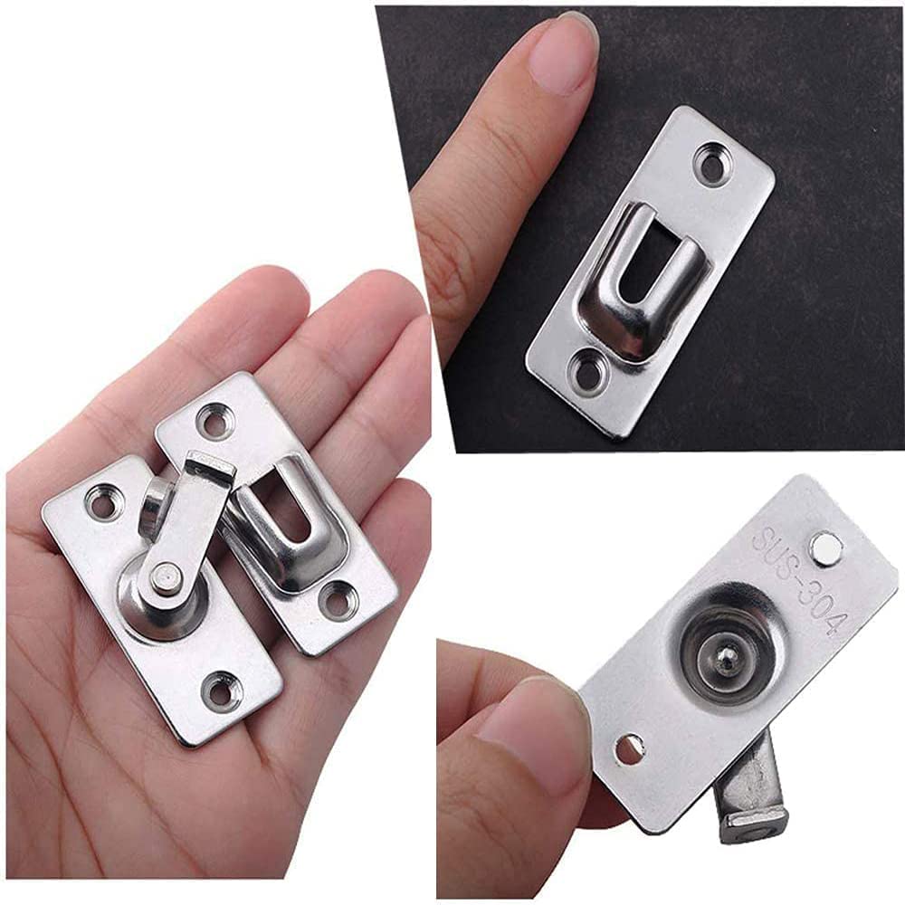 Small 90 degree right angle door lock latch latch bolt lock cam lock door and window push-pull lock rod bolt barn push-pull door lock