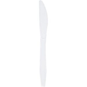 Member's Mark Plastic Knives, Heavyweight, White (600 Count)