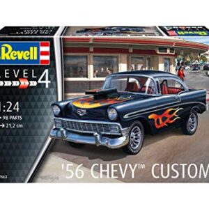 Revell 07663 1:24 '56 Chevy Custom Plastic Model Kit 1/24