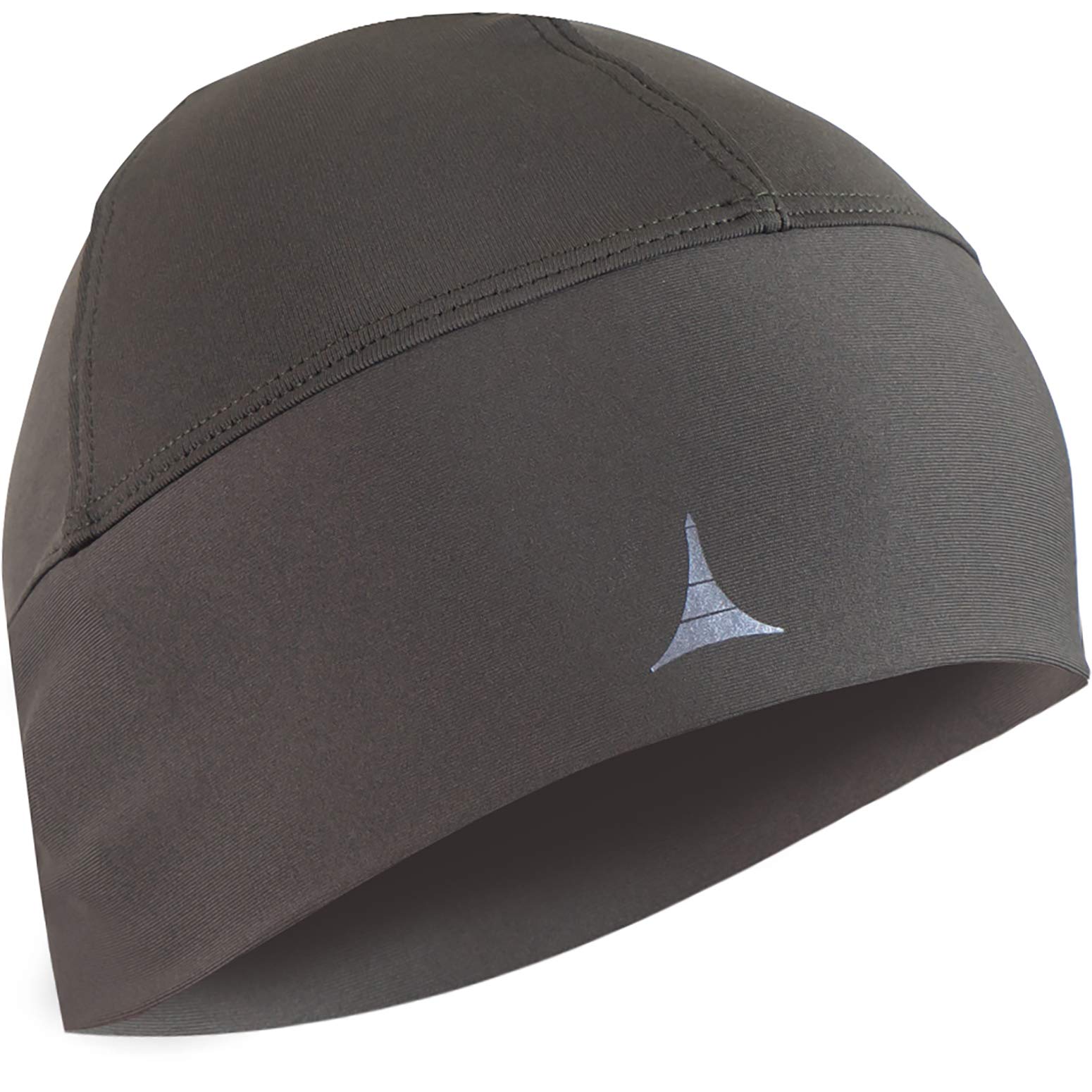 French Fitness Revolution - Skull Cap Helmet Liner Running Beanie - Ultimate Thermal Retention and Performance Moisture Wicking. Fits Under Helmets Khaki