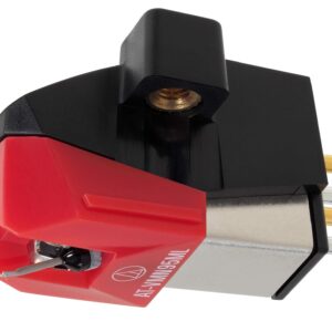 Audio-Technica AT-VM95ML Dual Moving Magnet Turntable Cartridge Red