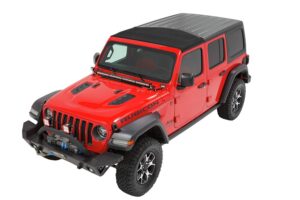 bestop 5245417 black twill sunrider for hardtop 2018-current jeep wrangler jl & jeep gladiator