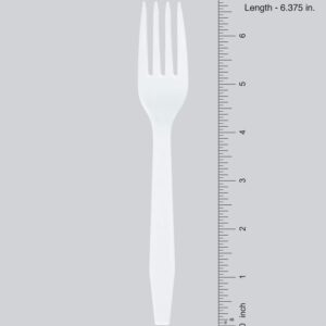 Member's Mark White Plastic Forks (600 Count)