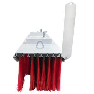 Titan Attachments Fork Lift Broom Attachment 5' 173 lb. Replaceable Bristles