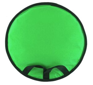 bradley 36" magic carpet flexible snow sled saucer - snow tube insert (bright green)