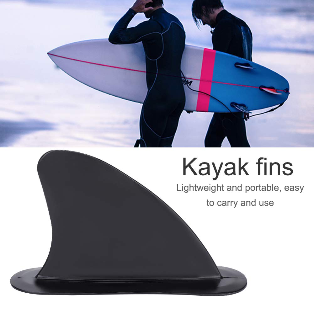 Kayak Skeg Tracking Fin, PVC Integral Watershed Board Fin for Canoe Boat