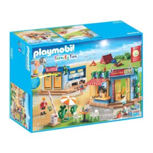 playmobil large campground adventure set (70087)