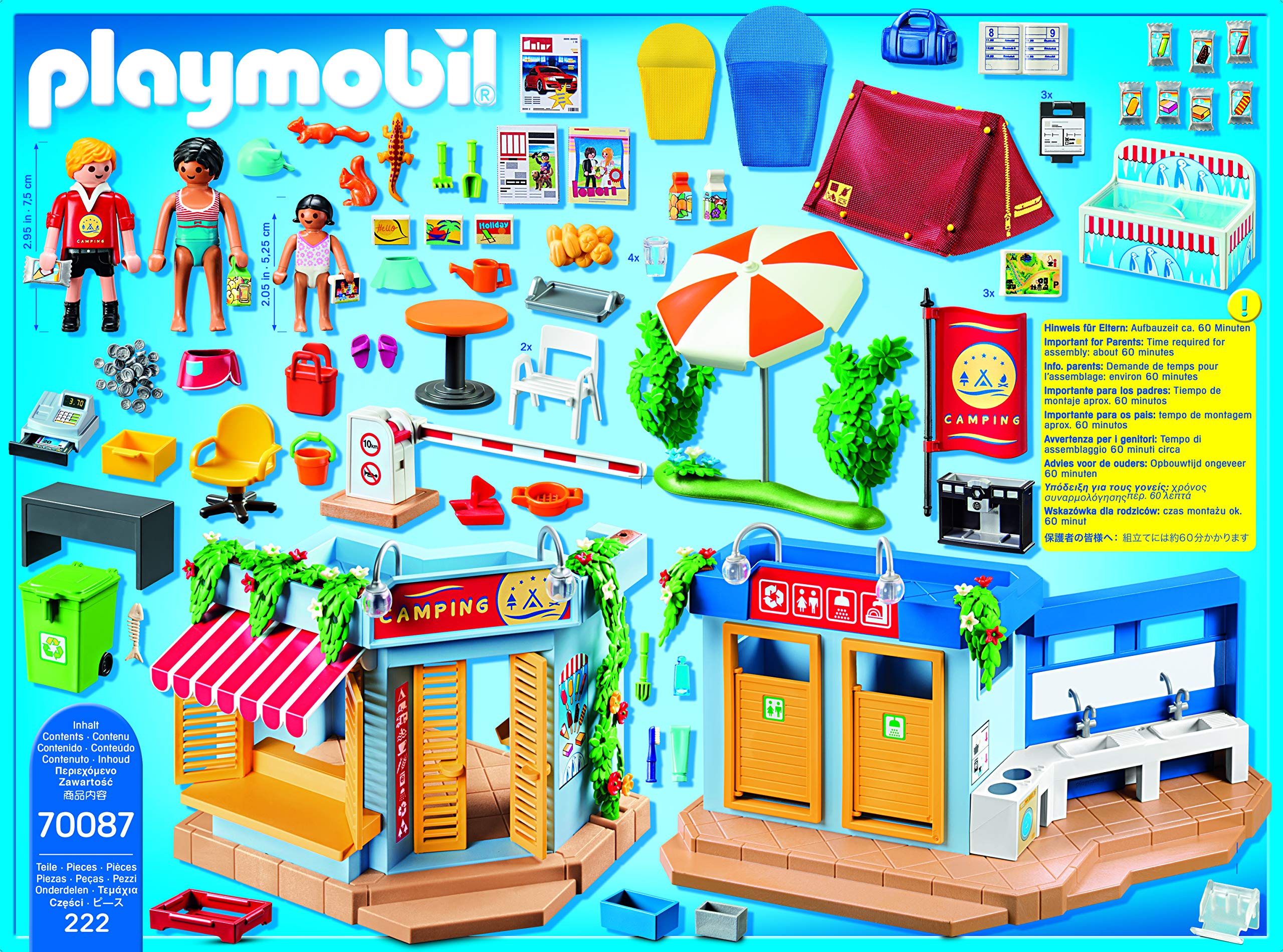 Playmobil Large Campground Adventure Set (70087)