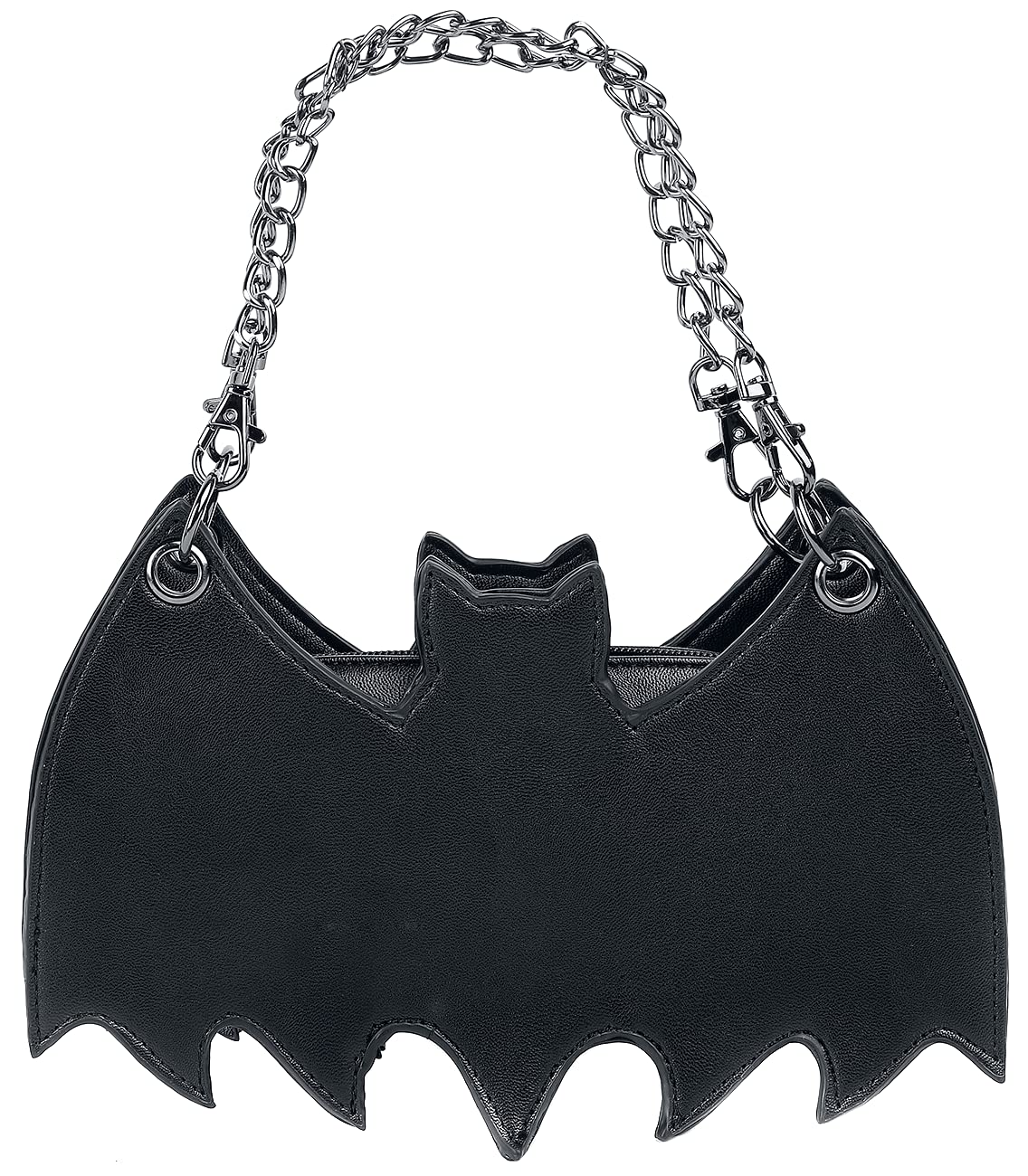 Lost Queen Black Celebration Gothic Bat Horror Girls Ladies Shoulder Handbag