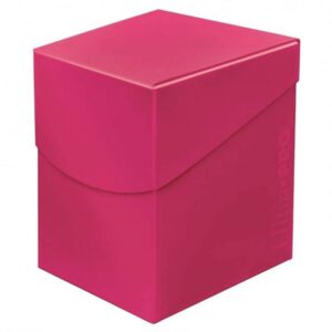 ultra pro 85691 eclipse pro 100+ deck box, hot pink