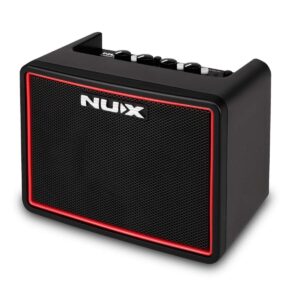 nux mighty lite bt mini portable modeling guitar amplifier with bluetooth(black)