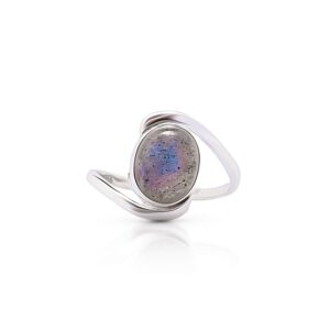 labradorite vintage gipsy ring 925 sterling silver oval stone boho chic jewelry (7)