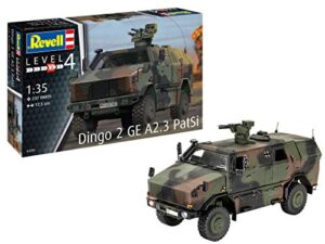 revell gmbh 03284 3284 1:35 dingo 2a3.1 plastic model kit multicolour, 1/35