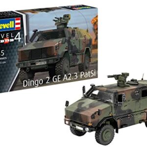 Revell GmbH 03284 3284 1:35 Dingo 2A3.1 Plastic Model Kit Multicolour, 1/35