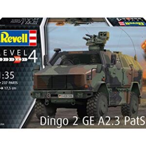 Revell GmbH 03284 3284 1:35 Dingo 2A3.1 Plastic Model Kit Multicolour, 1/35