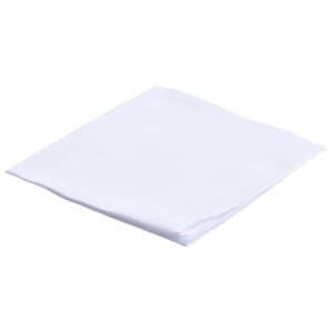 Van Heusen Men's Fine Handkerchiefs,65% Poly 35% Cotton,White Hankie，Pack of 13 Pieces