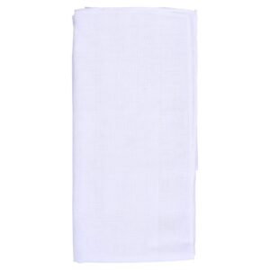 Van Heusen Men's Fine Handkerchiefs,65% Poly 35% Cotton,White Hankie，Pack of 13 Pieces