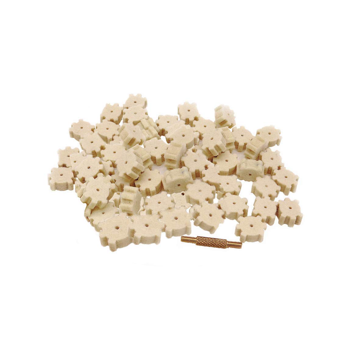 Beileshi Chamber Pads.223/5.56 Chamber Cleaning Pads & Attachment Gun Cleaning (120 pcs-Pads)