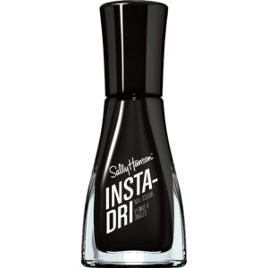 Sally Hansen Insta-Dri®, Hail Cherry and Black and Top Coat, Quick Dry, Long Lasting, Streak-Free Shine, Nail Polish Variety Pack