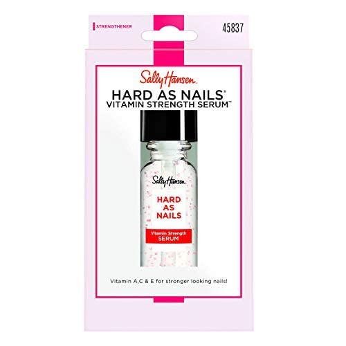 Sally Hansen Hard As Nails®, Vitamin Strength Serum™, Moisturizing Treatment, Nail Strengthener, Inlcudes Vitamins A, C, and E