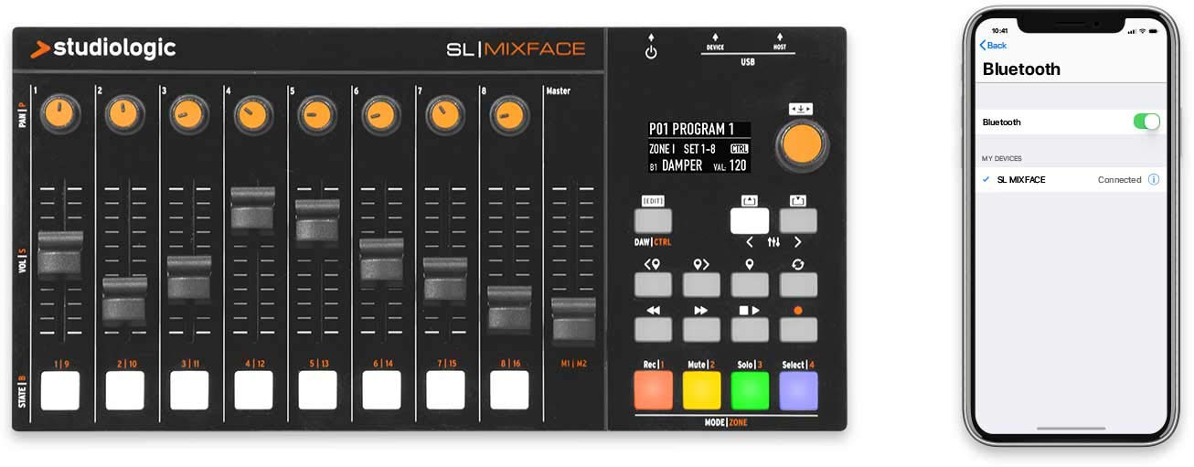 Studiologic SL Mixface 4-Layer Control Surface