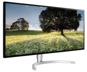 lg 34bk95u-w ultrafine 34" 21:9 5k 2k (5120 x 2160) nano ips led ultrawide monitor, 600 cd/m² hdr, thunderbolt 3 / usb type-c inputs black