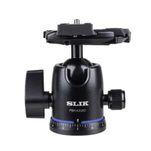 slik pbh-635as ball head with arca compatible qr, black (618-821)