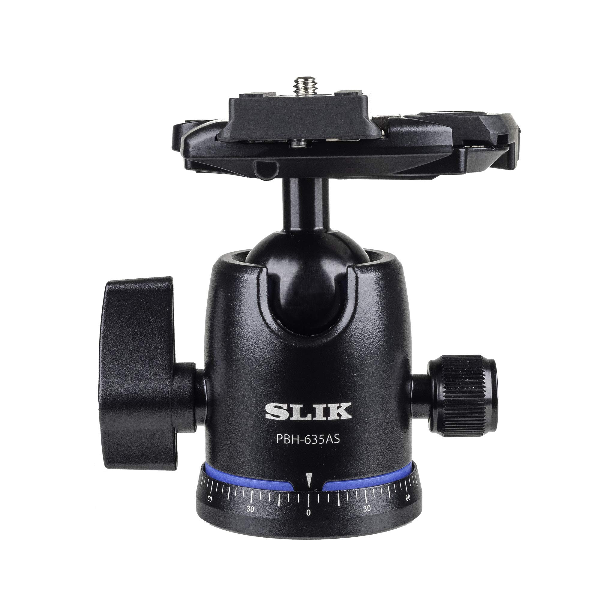 SLIK Pbh-635As Ball Head with Arca Compatible QR, Black (618-821)