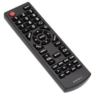 New NS-RC4NA-14 Remote Control fit for Insignia TV NS-28ED200NA14 NS-50D400NA14 NS-19ED200NA14 NS-55E4400A14 NS-58E4400A14 NS-24E400NA14 NS-60E4400A14 NS-65E4400A14 NS-50L440NA14 NS-46D400NA14