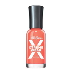 sally hansen xtreme wear nail polish, streak-free, shiny finish, long-lasting nail color, pixie peach, 0.12 fl oz