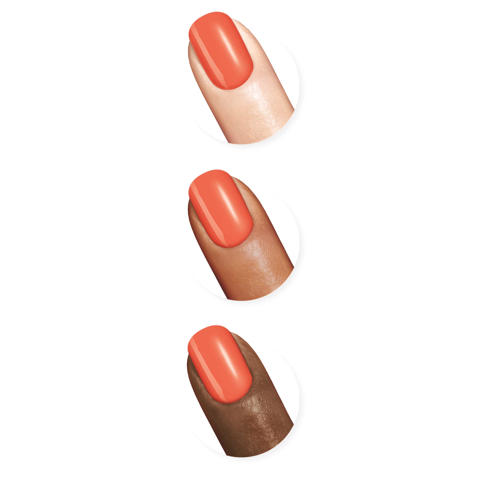 Sally Hansen Xtreme Wear Nail Polish, Streak-Free, Shiny Finish, Long-Lasting Nail Color, Pixie Peach, 0.12 fl oz