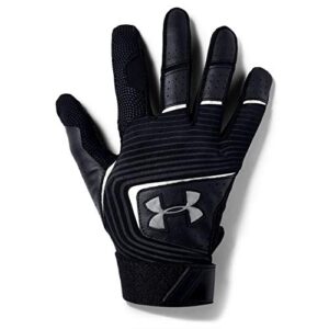 under armour youth clean up 19 baseball glove, black (002)/graphite, youth small