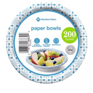 An item of Member's Mark Paper Bowls (12 oz, 200 ct.) - Discount on bulk