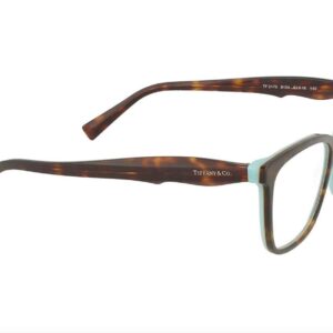 Tiffany TF2175-8134 Eyeglass Frame HAVANA/BLUE Frame W/Clear Demo Lens