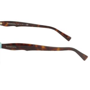 Tiffany TF2175-8134 Eyeglass Frame HAVANA/BLUE Frame W/Clear Demo Lens