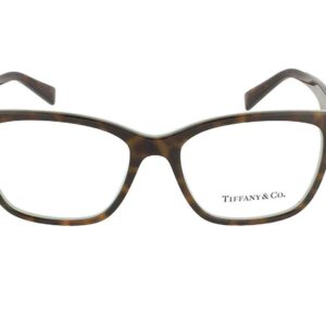 Tiffany TF2175-8134 Eyeglass Frame HAVANA/BLUE Frame W/Clear Demo Lens