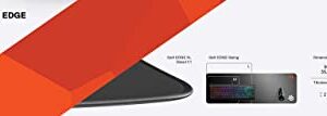 SteelSeries QcK Edge - Cloth Gaming Mouse Pad - stitched edge to prevent wear - optimized for gaming sensors - size XL