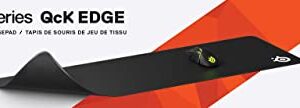 SteelSeries QcK Edge - Cloth Gaming Mouse Pad - stitched edge to prevent wear - optimized for gaming sensors - size XL