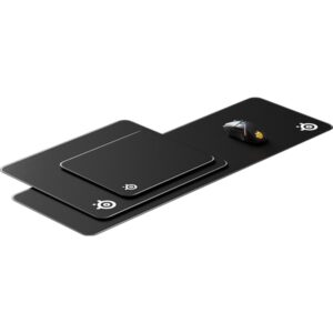 SteelSeries QcK Edge - Cloth Gaming Mouse Pad - stitched edge to prevent wear - optimized for gaming sensors - size M