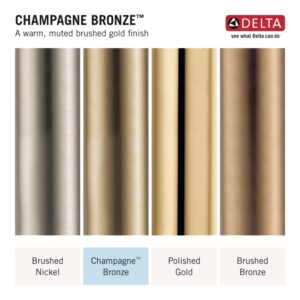 DELTA FAUCET T3576LF-CZWL Lav Wall-Mount, Champagne Bronze