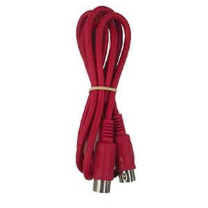 cable up cu/md105/red 5' midi male to midi male midi cable (red)